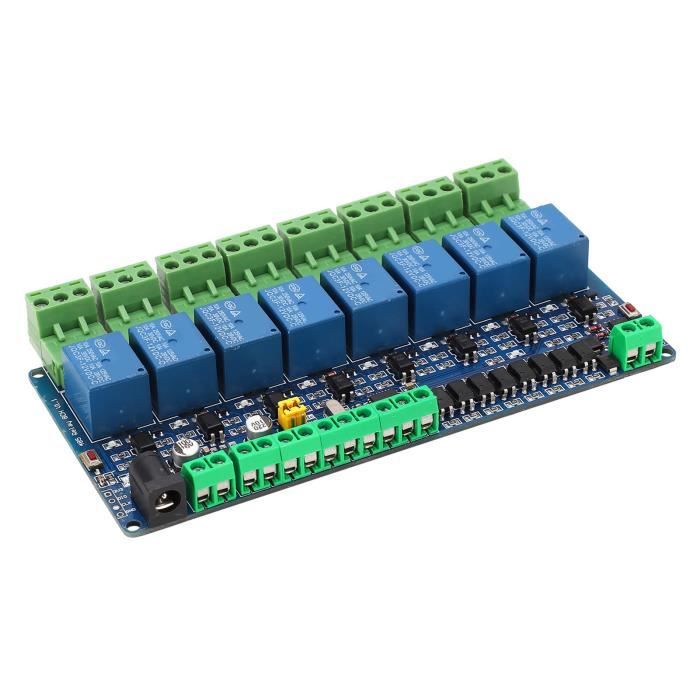 Cikonielf Module De Relais Rs485 Module De Relais à 8 Canaux Sortie
