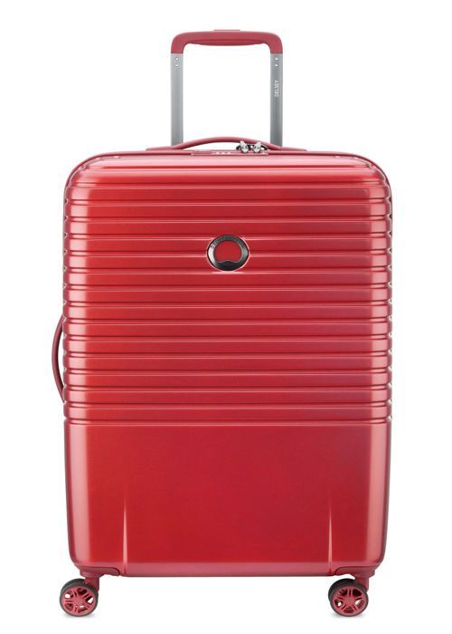 DELSEY PARIS Valise rouge pour femme et homme - Caumartin + 4 Double ...