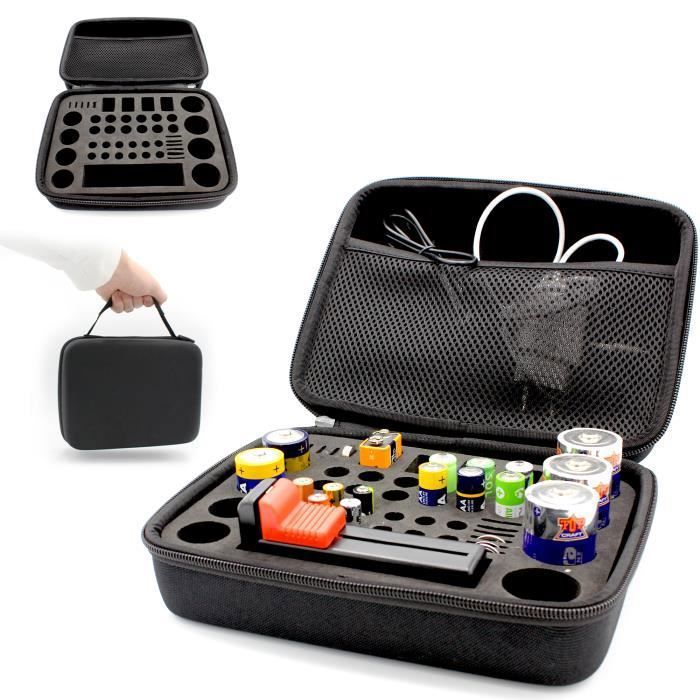 BoÎte de Rangement de Batterie et Piles - Organisateur de Stockage ...