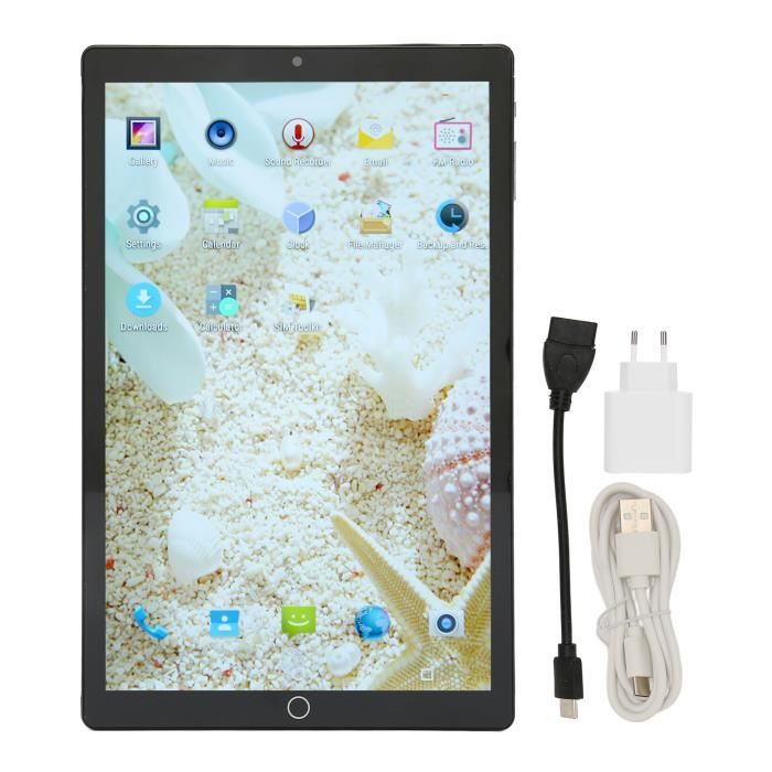 HURRISE tablette PC Tablette 10,1 Pouces IPS 1080P, 6G 128G ROM ...