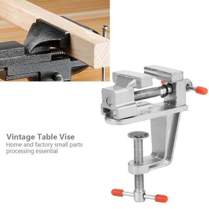 Révéler-Fdit Étau Mini pince plate Vise Clamp Table en alliage d ...