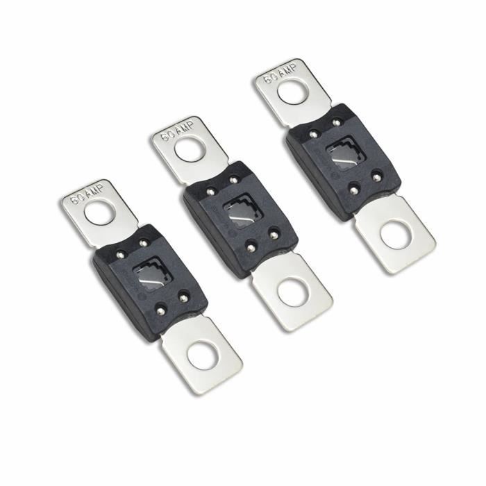 Kofelec Méga fusible à courant élevé, ANM 60A Amp, jusqu'à 58V DC ...