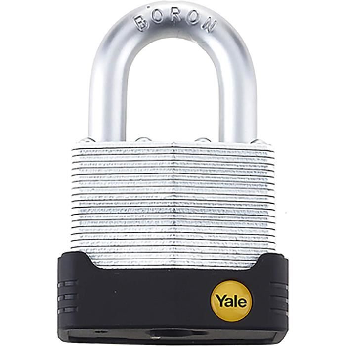 Yale YALY12745 Cadenas laminé haute sécurité Jaune 45 mm, jaune, Y127 ...