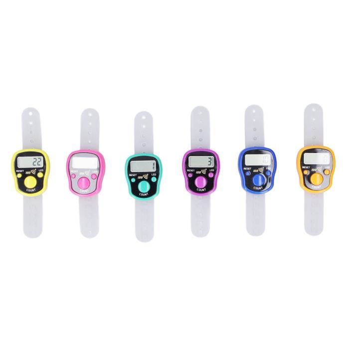 Tbest Clicker Counter, Lightweight Electronic Finger Counter for ...