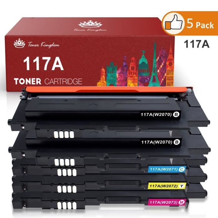 TONER KINGDOM Cartouche 117A de Compatible pour HP Color Laser MFP ...