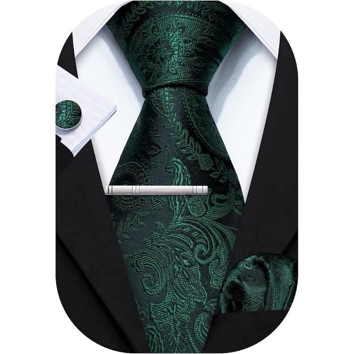 Ensemble De Cravate En Soie Pour Homme Motif Cachemire Floral[H2179 ...