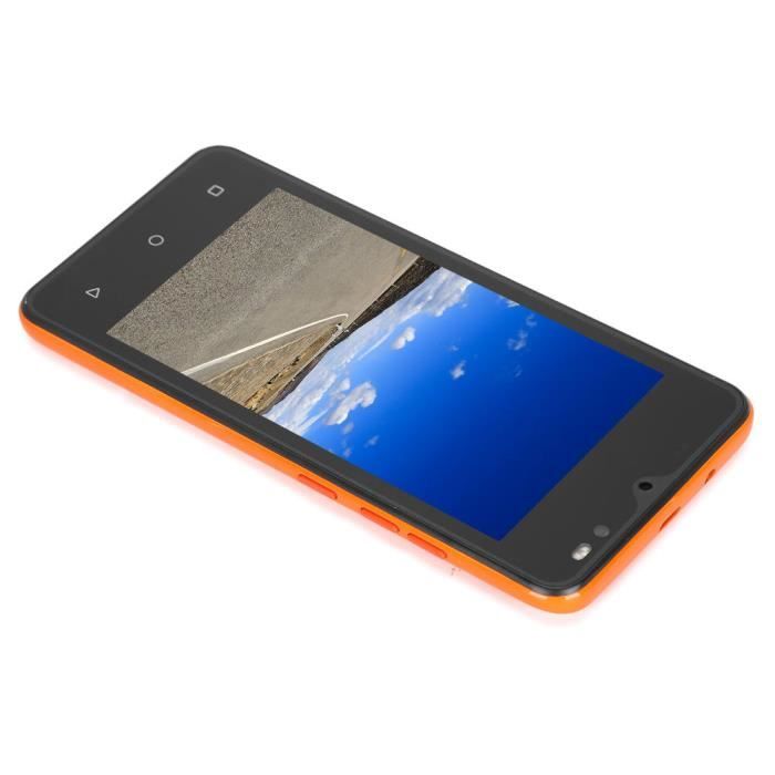 ZJCHAO Smartphone Dual Cards Dual Standby (Orange ) - Cdiscount Téléphonie