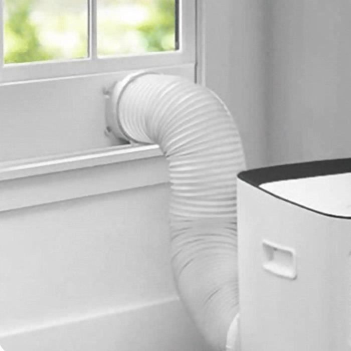 Tuyau Evacuation Climatiseur Mobile, Avec Bouche Plate Connecteur Tuyau ...