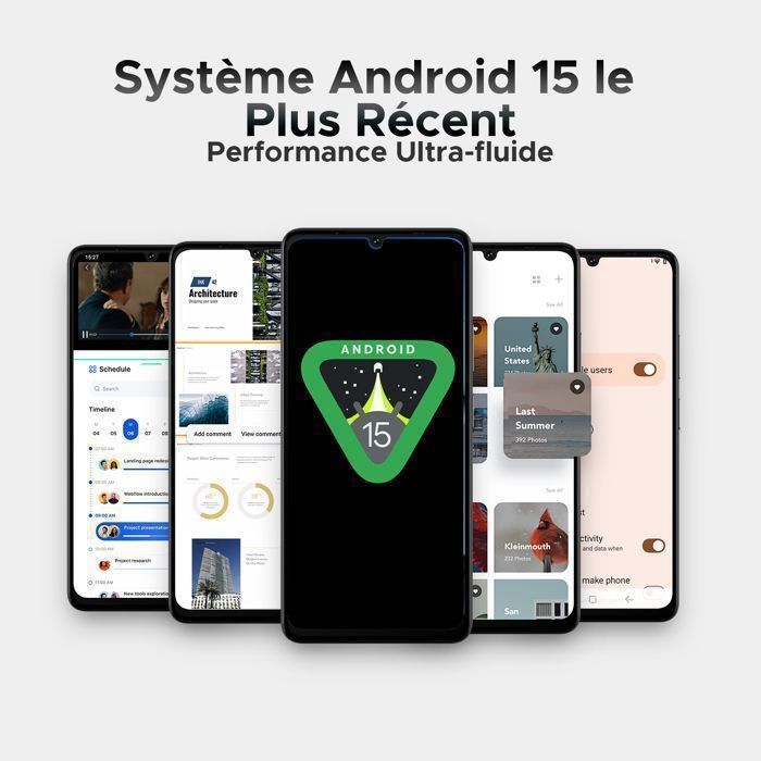 Smartphone 5G - DOOGEE - Note 59 - 32Go + 128Go - 6250mAh - 6.75" HD ...