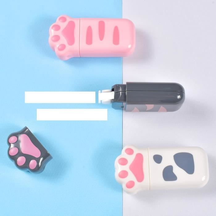 6 Pièces Rubans Correcteurs,Souris Correcteur Blanc,6m x 5 mm Bande ...