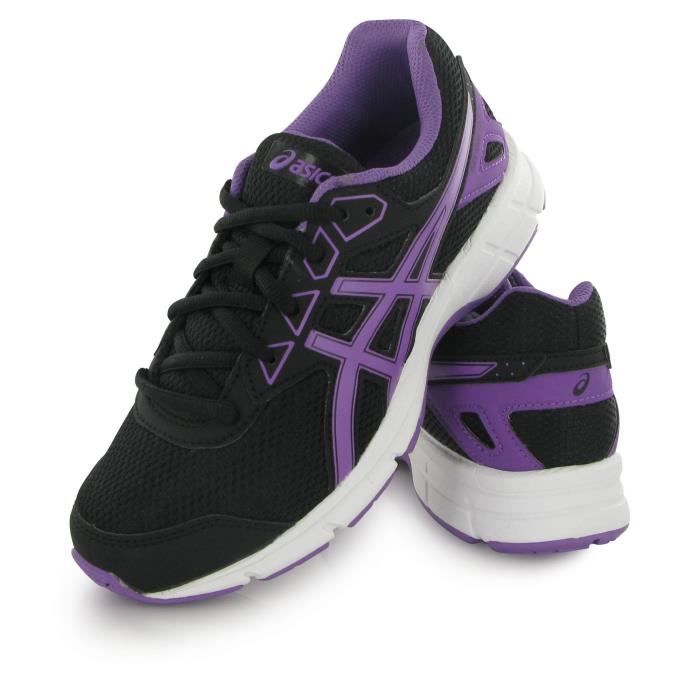 ASICS Chaussures enfant Gel Galaxy Noir Violet Cdiscount Sport