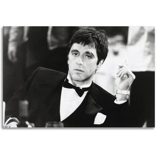 Poster Décoratif Sur Toile Al Pacino Scarface, Films, Tony Montana ...