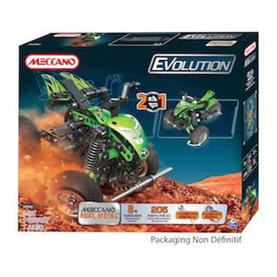 Meccano Evolution Quad - Cdiscount Jeux - Jouets