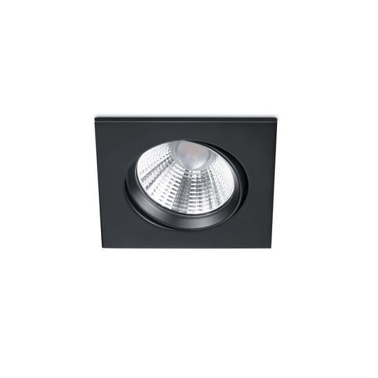 Projecteur Encastrable LED - TRIO - Pamir - Noir Mat - Dimmable - IP23 ...