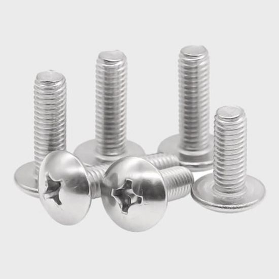 VIS,M2 100PCS-12mm--Boulon à vis Phillips en acier inoxydable 50-100 304, 10-A2 70 pièces, M2 M2 ...