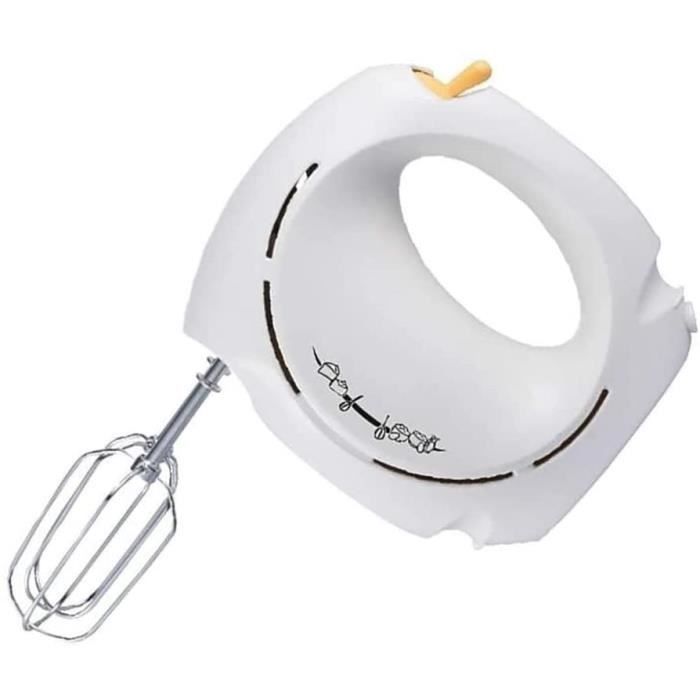 Batteurs à main 200w blanc électrique batteur comprend acier inoxydable ...