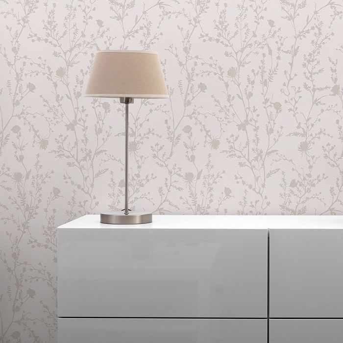 Papier Peint Lenni Fleurs M1-No.11066 Intissé Rose Gris Tadessi 10.05 m ...