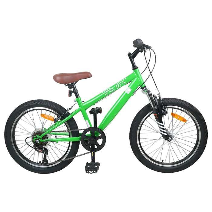 Vélo de Montagne 24 Pouces 6-Vitesse pour les 8-12 ans - vidaXL - acier ...