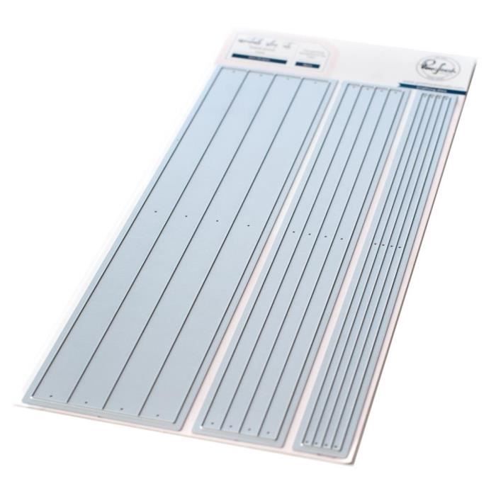 Gabarit de découpe,ALILIArts-Matrices de Découpe en Métal à Rayures ...