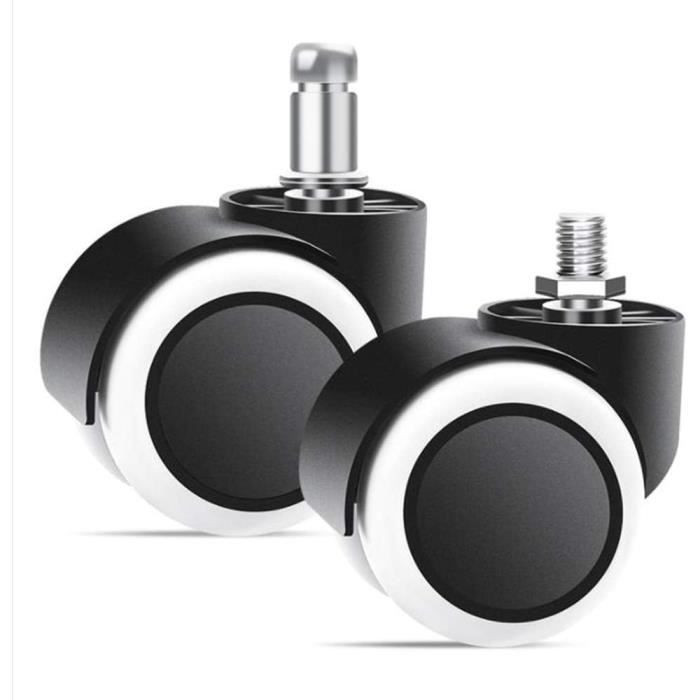 Roues De Chaise De Bureau Rotation De Roue Pivotante Tige Filetée ...