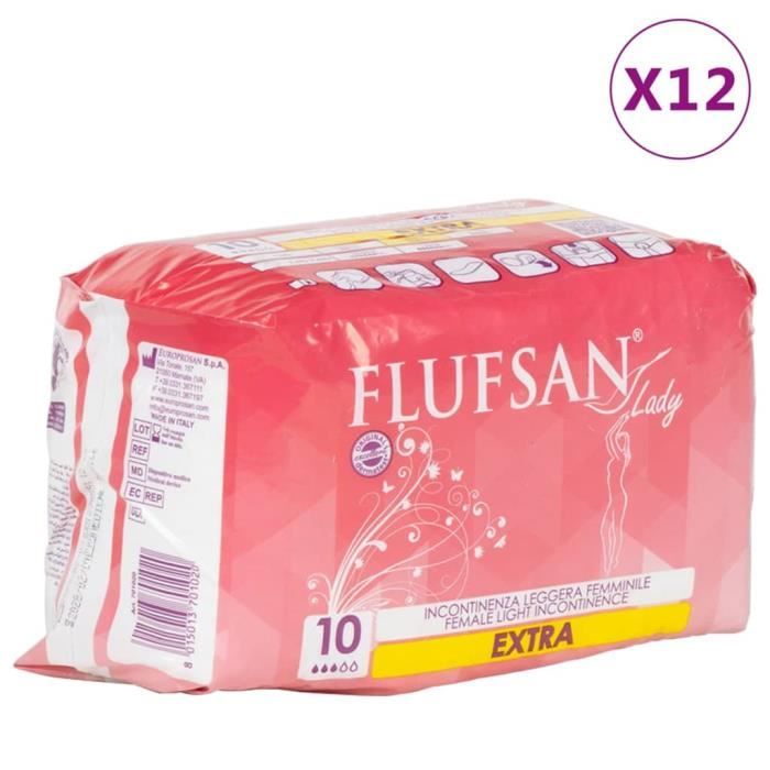 Ayhao Flufsan Serviettes d'incontinence pour femmes 120 pcs A4008049 ... Ayhao Flufsan Serviettes d'incontinence pour femmes 120 pcs A4008049 ...