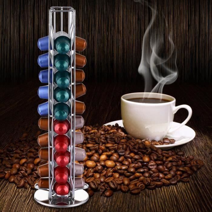 Porte Capsules pour 40 Nespresso Original Dosettes, Rangement Capsule ...