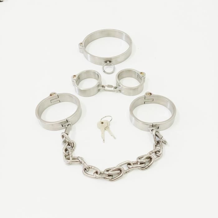 Boutique x - érotique,menottes de Bondage en acier inoxydable pour ...