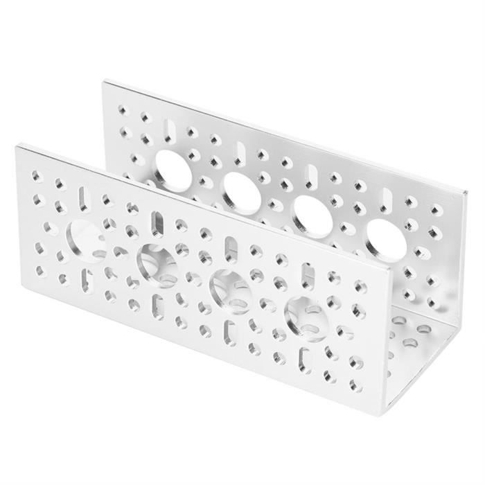 Sonew Poutre en forme de U 1Pc U-Channel 4 trous 4,8 x 4,8 cm Support ...