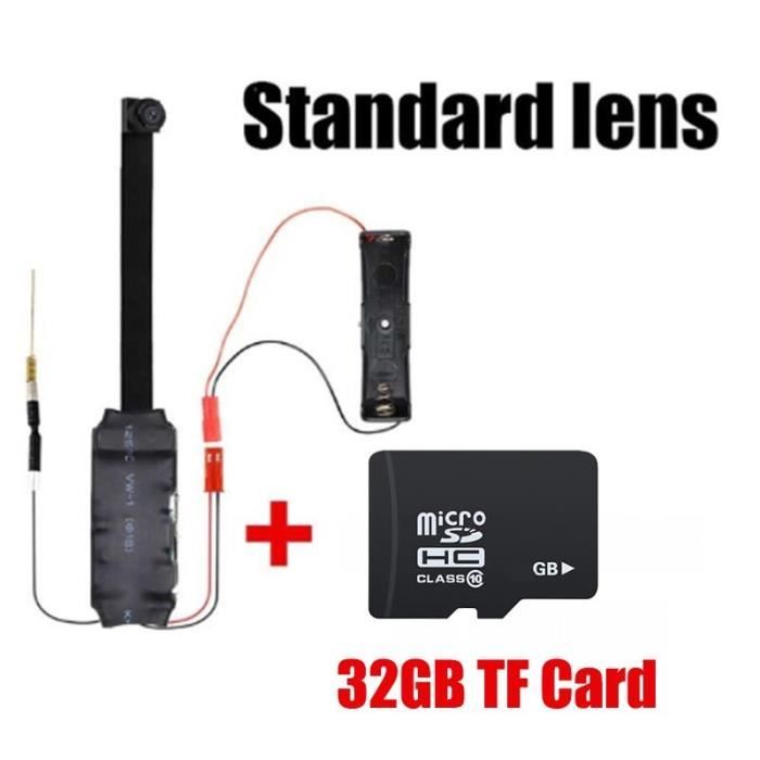 Caméra miniature,Mini caméra de surveillance secrète IP WIFI Full HD ...