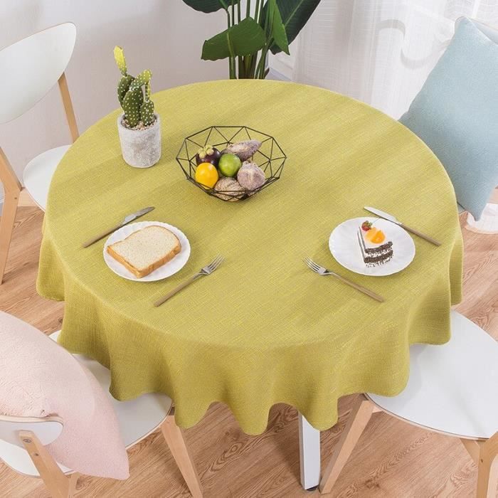 Linge de Table,Couverture de table basse en coton et lin, style ...