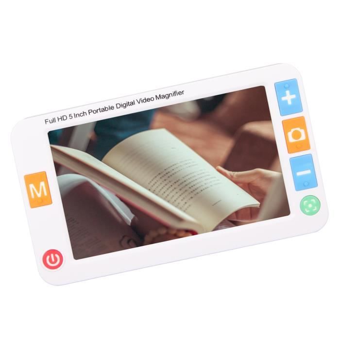 Loupe vidéo numérique de 5,0 pouces Aide à la lecture électronique ...