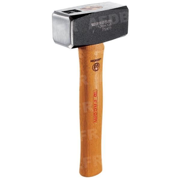 Massette à angles abattues manche hickory L.254mm - FACOM - 1262H.150 ...