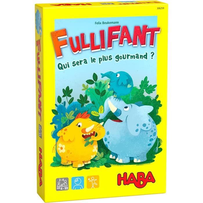 Jeux de société - HABA - Fullifant - Jeu d'observation - Pour enfants à ...