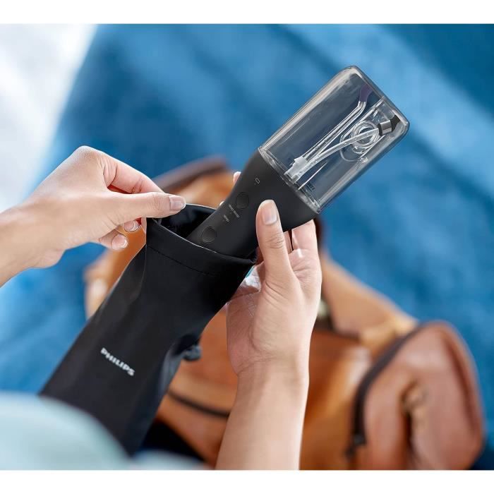 Philips Sonicare Jet Dentaire Power Flosser 3000 sans fil,Noir HX3826 ...