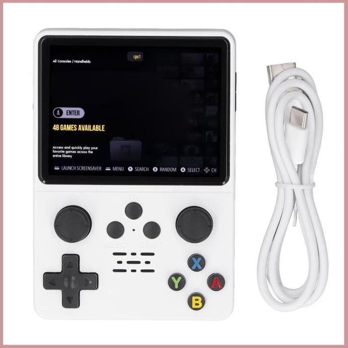 Console de jeu portable rétro - sjlerst - R35s - Grand écran IPS ...