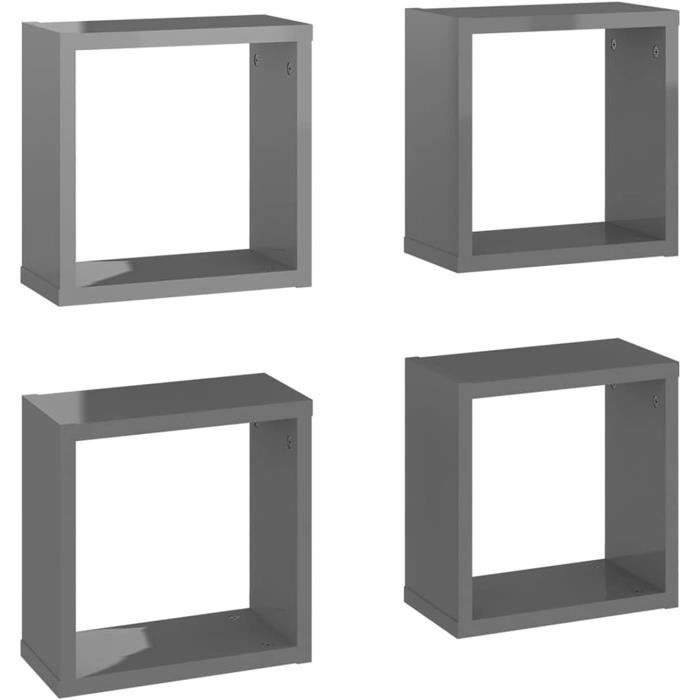 Étagères Cube Murales Cube De Rangement Étagères Flottantes Étagères ...