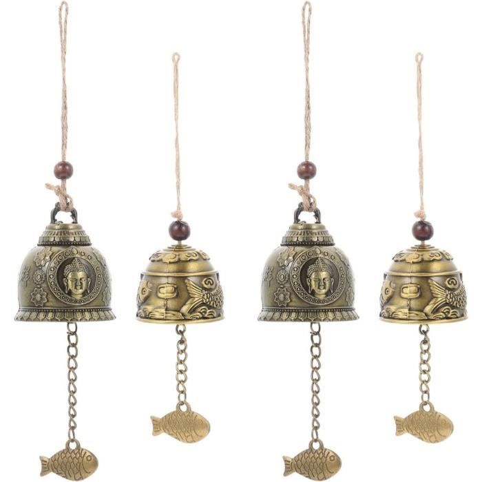 10 Pièces Carillons Carillon Maison Vintage Décoration Chance Poisson ...