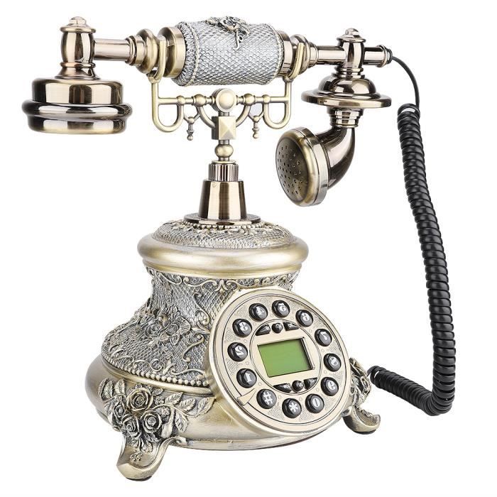 Téléphone De Style Rétro Européen Table De Bureau à Domicile Téléphone ...