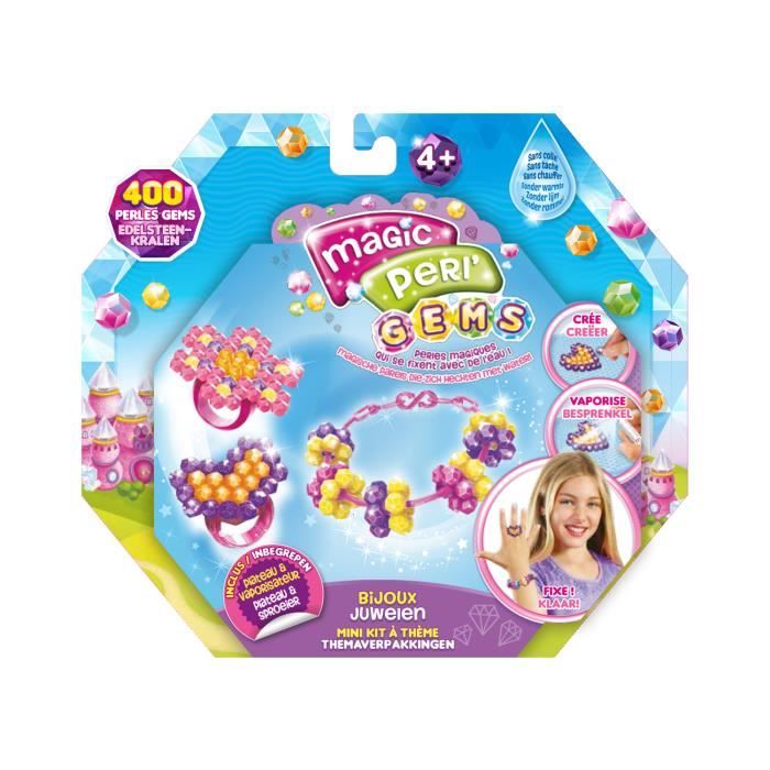 Perles Magic Perl' Gems : Mini kit à thème : Bijoux aille Unique ...