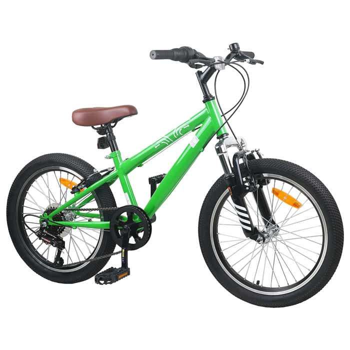Vélo de Montagne 24 Pouces 6-Vitesse pour les 8-12 ans - vidaXL - acier ...