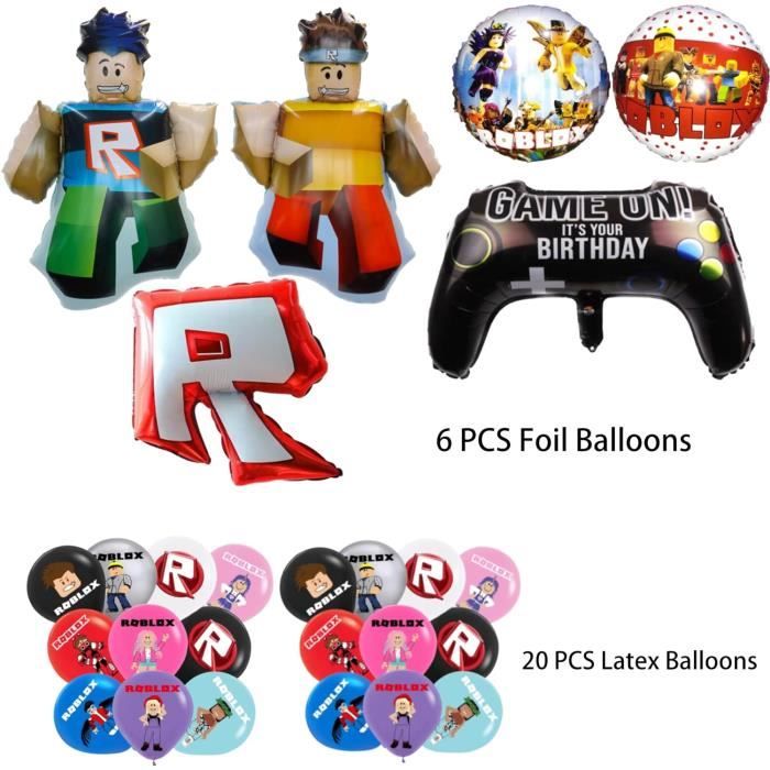Roblox Ballons,Decoration Anniversaire Roblox,Décorations De Ballons ...