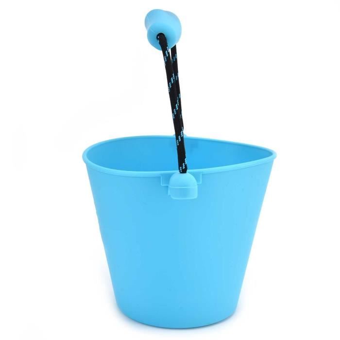 Pwshymi Seau pour enfants Seau de sable de plage multifonctionnel pour ...