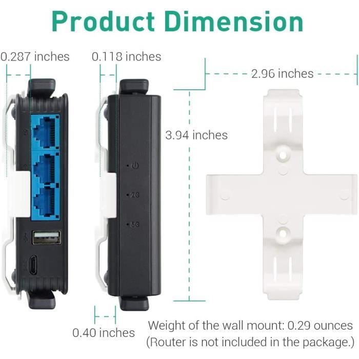 GL-Wall Mount (GL-Wall Mount of GL-AR750)[O366] - Cdiscount Informatique