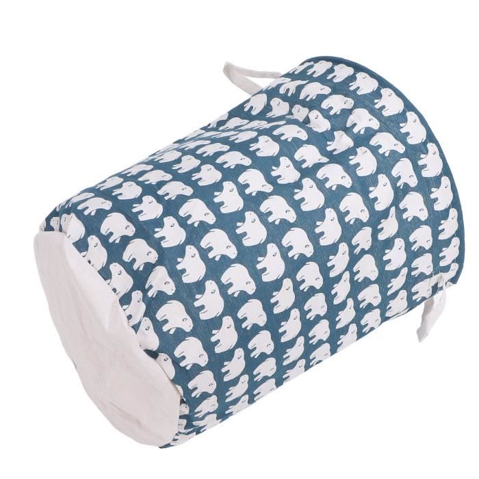 Panier à linge - DRFEIFY - Pliable en tissu - 34x43 cm - Style ...