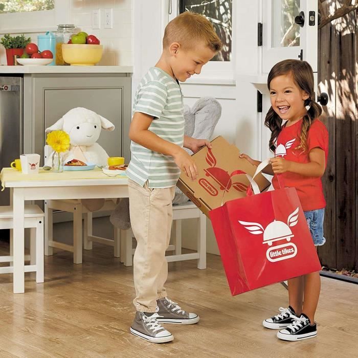 Little Tikes - Set de livraison nourriture - Pizza, asiatique et tacos ...