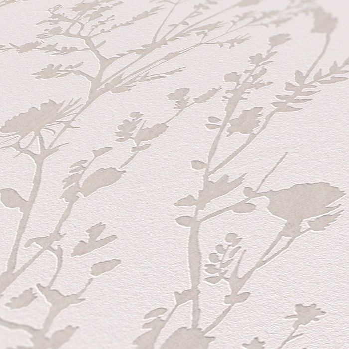 Papier Peint Lenni Fleurs M1-No.11066 Intissé Rose Gris Tadessi 10.05 m ...