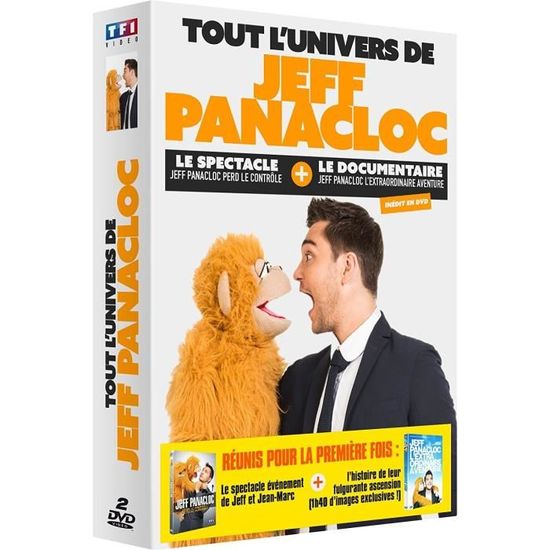 DVD - Tout l'univers de Jeff Panacloc : le spectacle ''Jeff Panacloc perd le contrôle !'' + le ...