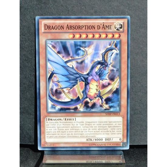 Carte YU-GI-OH SHSP-FR013 Dragon Absorption D'âme NEUF FR - Cdiscount ...