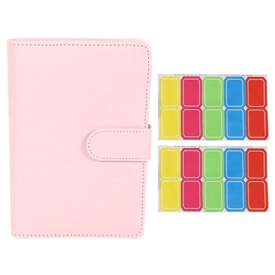 Album - album photo,Classeur avec couvercle en cuir,classeur de Budget ...