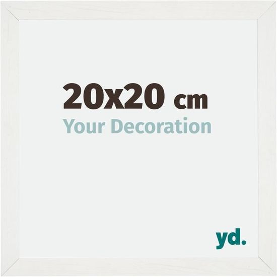 Your Decoration - 20X20 Cm - Cadres Photo En Mdf Avec Verre Acrylique ...